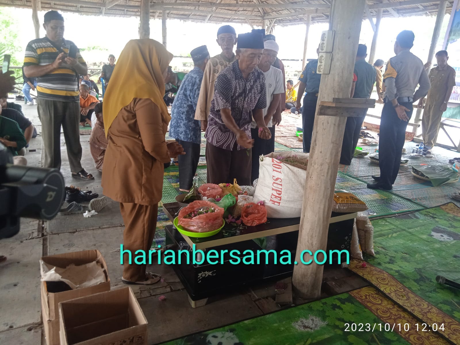 Selamat Yaa..!! Masyarakat Tanjung Rejo Gelar Syukuran Panen Padi dan ...